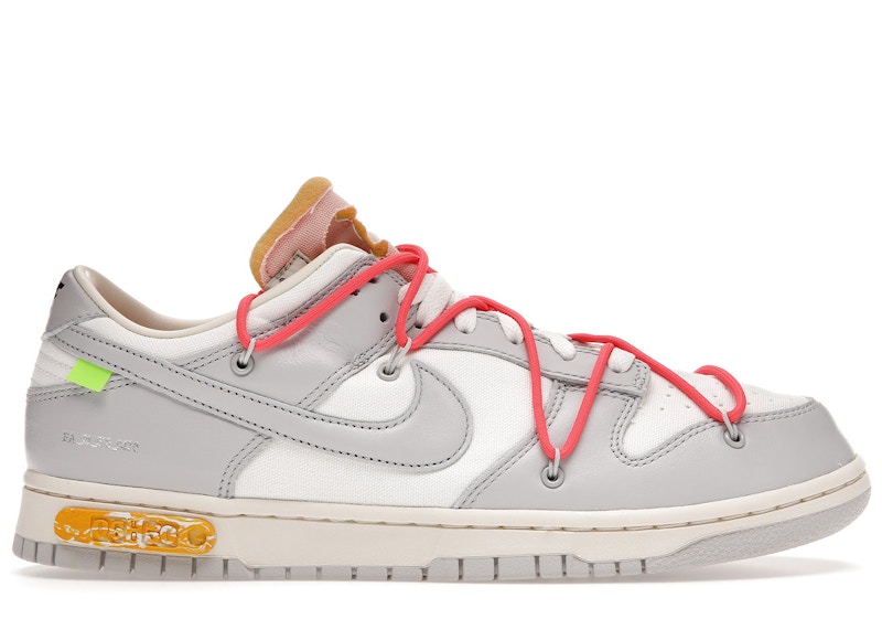 Nike Dunk Low Offwhite Lot 6in - Sail/Neutral Grey | Editorialist